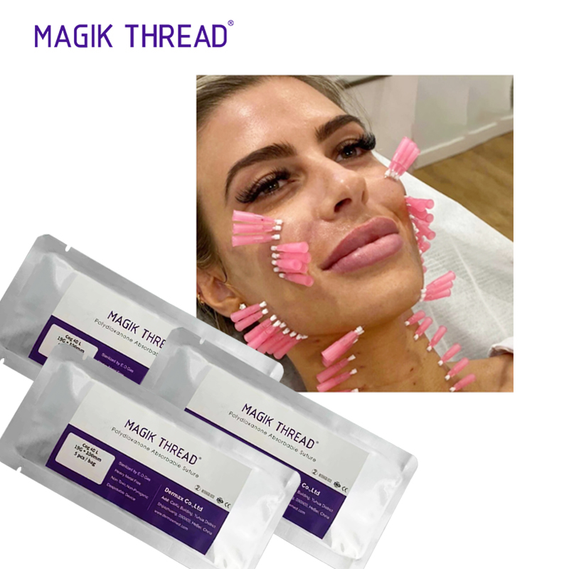 Magik Thread Pdo Surgical Suture Thread Lifting with Needle - Dermax